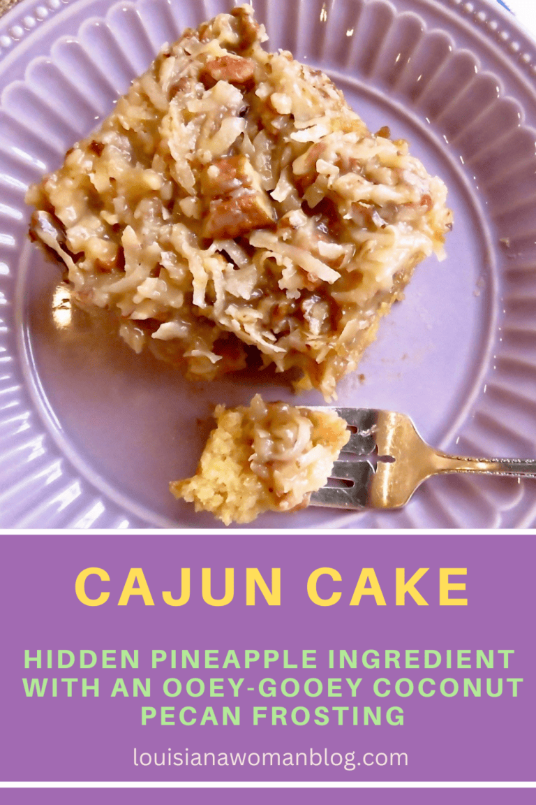 Cajun Cake Recipe: Pineapple, Coconut, Pecan Cake • Louisiana Woman Blog