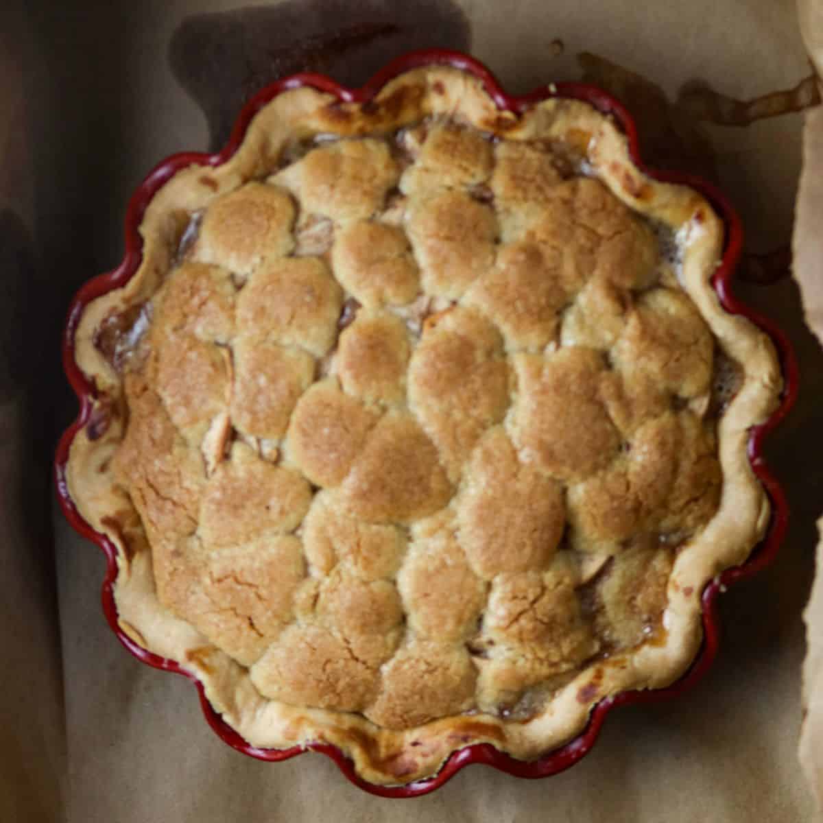 Paper Bag French Apple Pie, Baked In The Oven • Louisiana Woman Blog