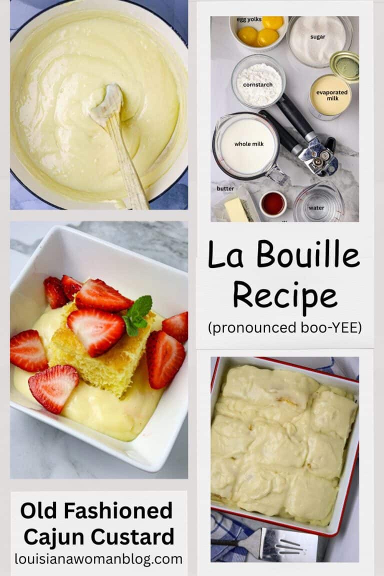 La Bouille Recipe, Old Fashioned Cajun Custard • Louisiana Woman Blog