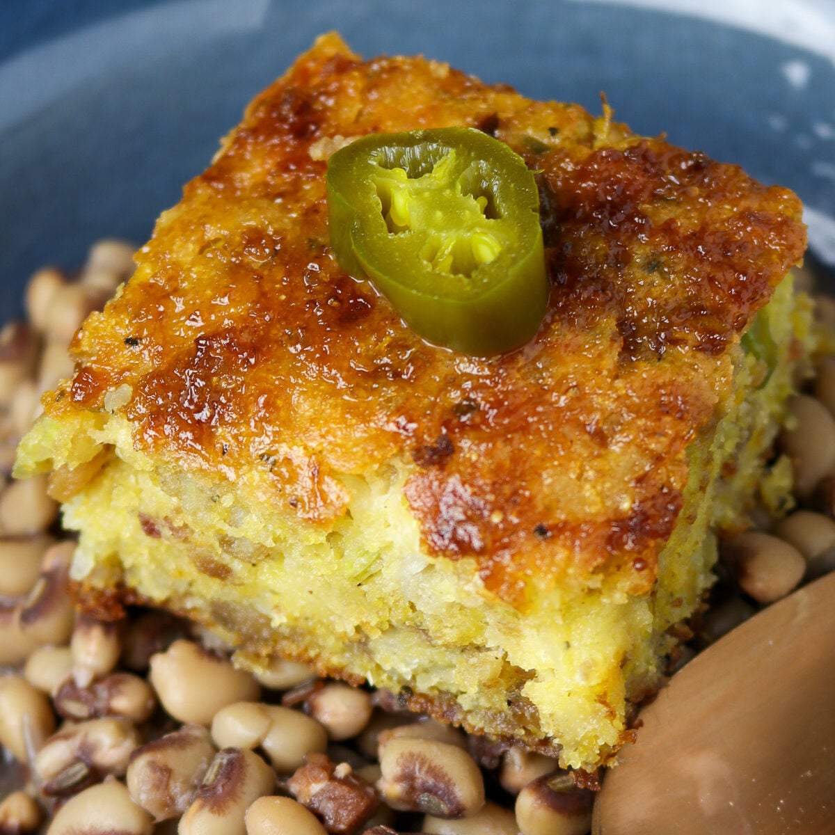 Boudin Cornbread Recipe With Fig Pepper Jelly Topping • Louisiana Woman ...