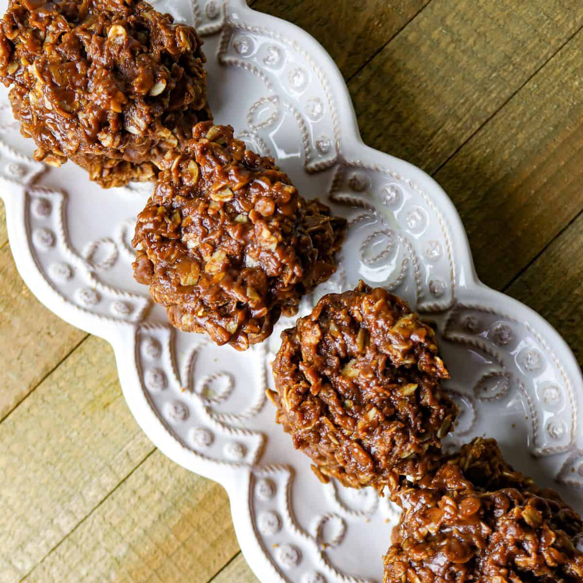 Brownie Nuggets No-Bake Cookies Recipe, Easy Boiled Cookies • Louisiana ...